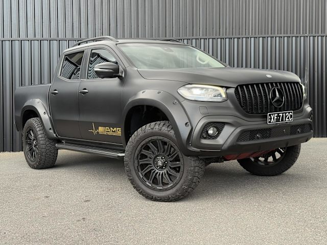 2018 Mercedes-Benz X-Class 470 X350d 7G-Tronic + 4MATIC Power Black 7 ...