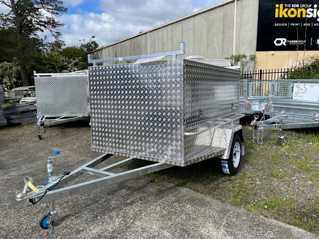 6x4 ENCLOSED SINGLE AXLE TRAILER | Trailers | Gumtree Australia Gosford ...