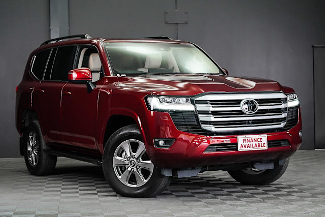 2023 Toyota Landcruiser FJA300R VX Merlot Red 10 Speed Sports Automatic ...