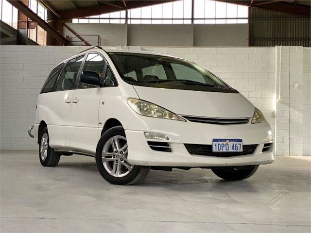 2005 Toyota Tarago ACR30R GLX White 4 Speed Automatic Wagon | Cars ...