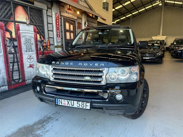 2007 Land Rover Range Rover Sport L320 07MY TDV6 Black Metallic 6 Speed ...