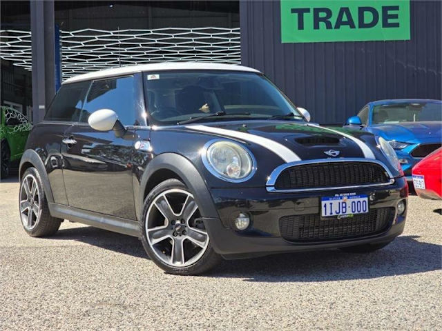 2010 Mini Cooper R56 S Black 6 Speed Automatic Hatchback | Cars, Vans ...