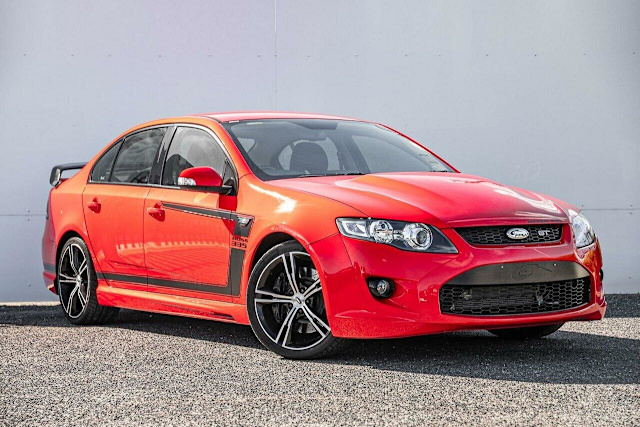 2012 Ford Performance Vehicles GT FG Mk II Boss 335 GT RSPEC Red 6 Speed Sports Automatic Sedan ...