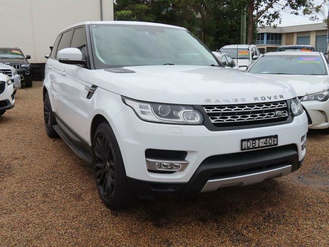 2014 Land Rover Range Rover Sport L494 15MY HSE White 8 Speed Sports ...