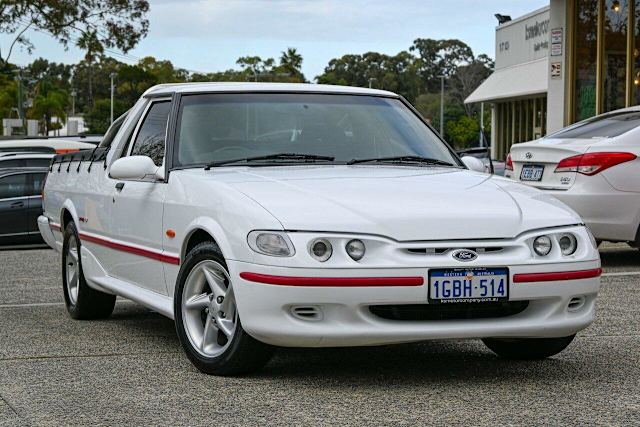 1998 Ford Falcon XH II XR8 Ute Longreach White 5 Speed Manual Utility ...