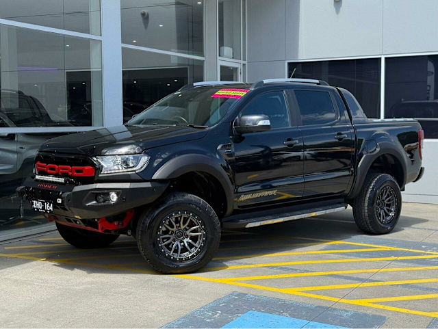 2021 Ford Ranger PX MkIII 2021.25MY Wildtrak Black 10 Speed Sports ...