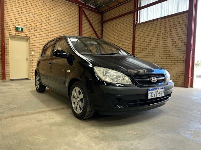 2008 Hyundai Getz TB Upgrade SX Black 4 Speed Automatic Hatchback ...