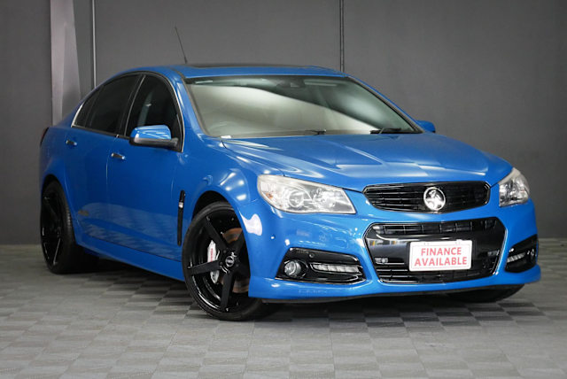 2014 Holden Commodore VF MY14 SS V Redline Blue 6 Speed Manual Sedan ...