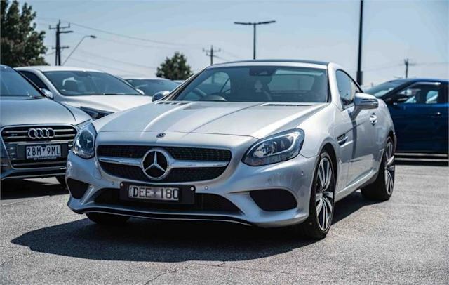 2017 Mercedes-Benz SLC-Class R172 807MY SLC180 9G-Tronic Silver 9 Speed ...