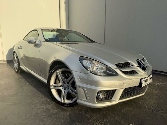 2010 Mercedes-Benz SLK-Class R171 MY10 SLK300 7G-Tronic Silver 7 Speed ...