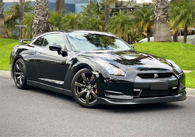 2009 Nissan GT-R R35 Premium DCT AWD Black 6 Speed Sports Automatic ...