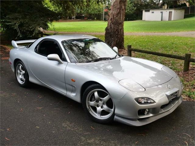 1999 Mazda RX7 MAZDA RX7 SILVER Twin Turbo Silver 5 Speed Manual Coupe ...