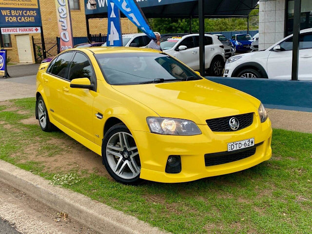 2011 Holden Commodore VE II SS Yellow 6 Speed Manual Sedan | Cars, Vans ...