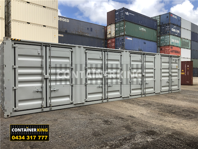 40 Foot - SIDE OPENING(4 Doors) - HIGH CUBE Shipping Container ...