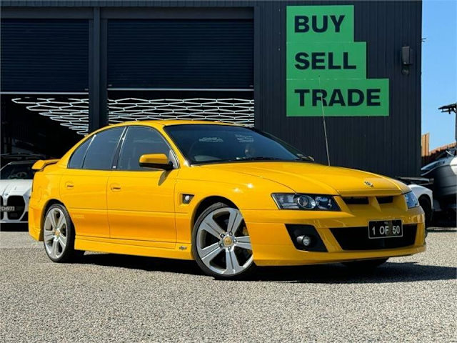 2005 Holden Special Vehicles SV6000 Z Series R8 Devil Yellow 6 Speed ...