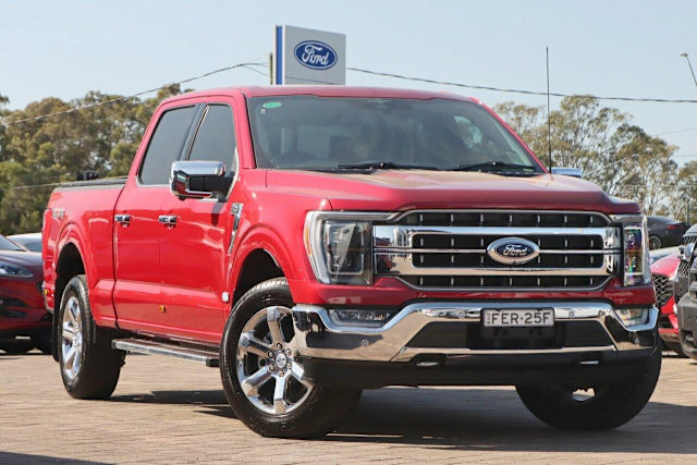 2023 Ford F150 2023MY Lariat Pickup Crew Cab SWB 4X4 Rapid Red 10 Speed ...