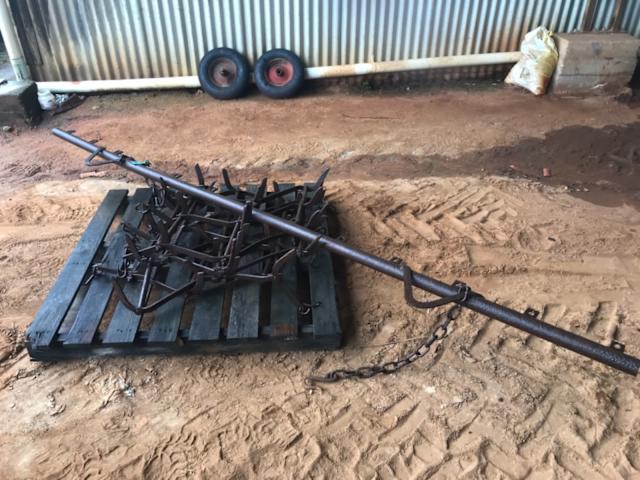 4* panels of stump jump harrows & 3 metre spreader bar [301] | Farming ...