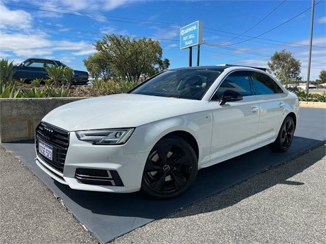 2017 Audi A4 F4 MY17 (B9) 2.0 TFSI Quattro S Tronic Spt White 7 Speed ...