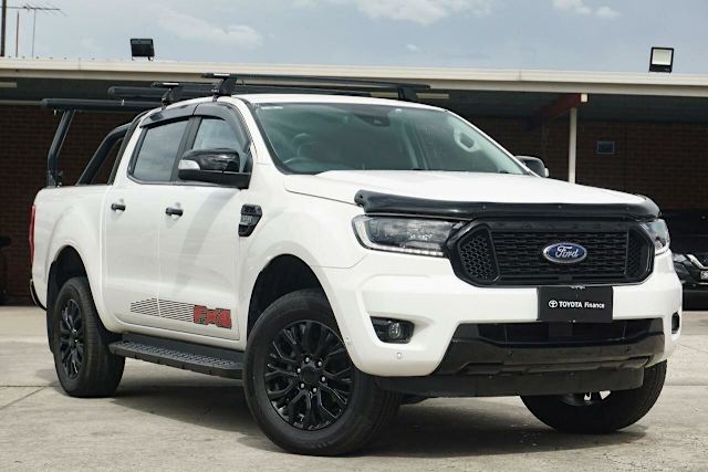 2020 Ford Ranger PX MkIII 2020.25MY FX4 White 6 Speed Sports Automatic ...