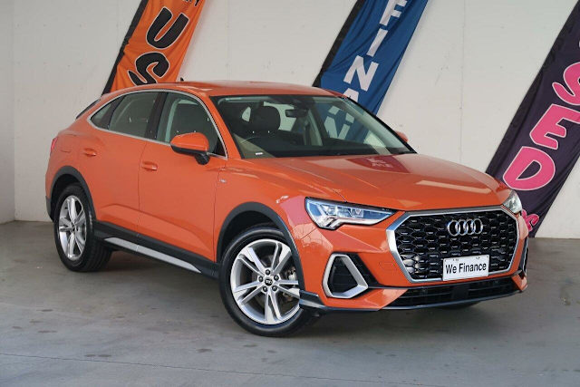 2021 Audi Q3 F3 MY21 35 TFSI S Tronic Orange 6 Speed Sports Automatic ...