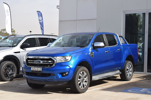 2018 Ford Ranger PX MkIII 2019.00MY XLT Blue 6 Speed Sports Automatic ...