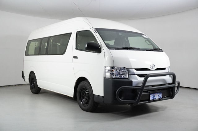 2015 Toyota HiAce KDH223R MY15 Commuter White 4 Speed Automatic Bus ...