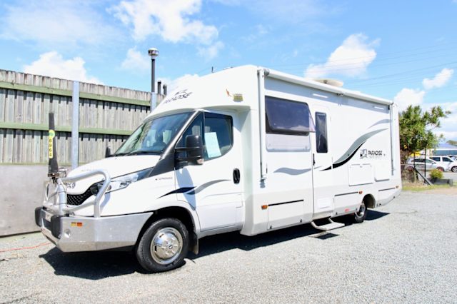 2017 PARADISE Integrity Lite Supreme Iveco Big Slide Out Motorho ...
