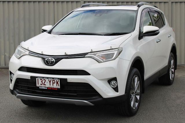 2018 Toyota RAV4 ASA44R Cruiser AWD White 6 Speed Sports Automatic ...