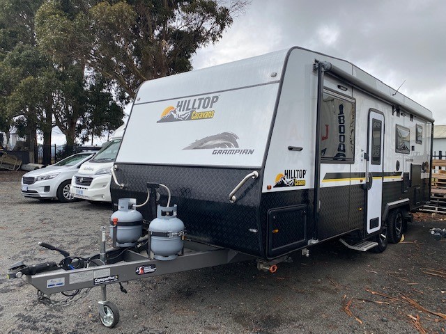 2022 Hilltop Grampian 22 tandem caravan | Caravans | Gumtree Australia ...