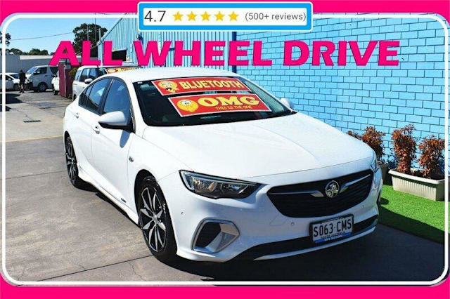 2018 Holden Commodore ZB RS White 9 Speed Sports Automatic Liftback ...