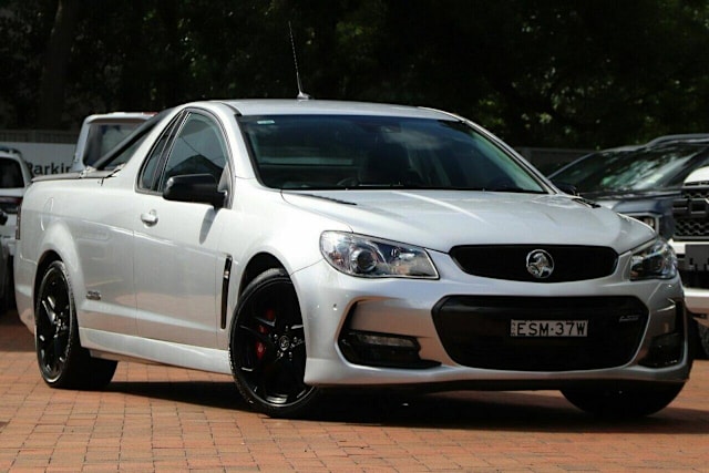 2016 Holden Ute VF II MY16 SS V Ute Redline Silver, Chrome 6 Speed ...