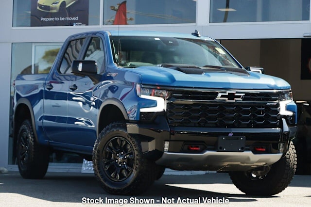 2023 Chevrolet Silverado T1 MY23 1500 ZR2 Pickup Crew Cab Blue 10 Speed ...