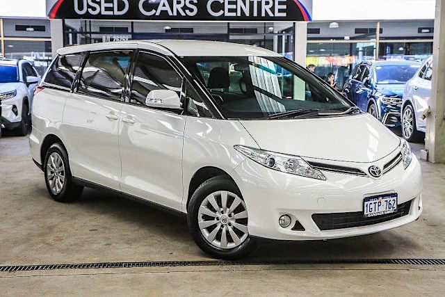 2019 Toyota Tarago ACR50R GLi White 7 Speed Constant Variable Wagon ...