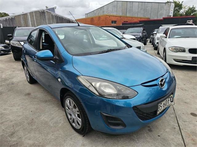 2012 Mazda 2 DE MY12 Neo Blue 5 Speed Manual Hatchback | Cars, Vans ...