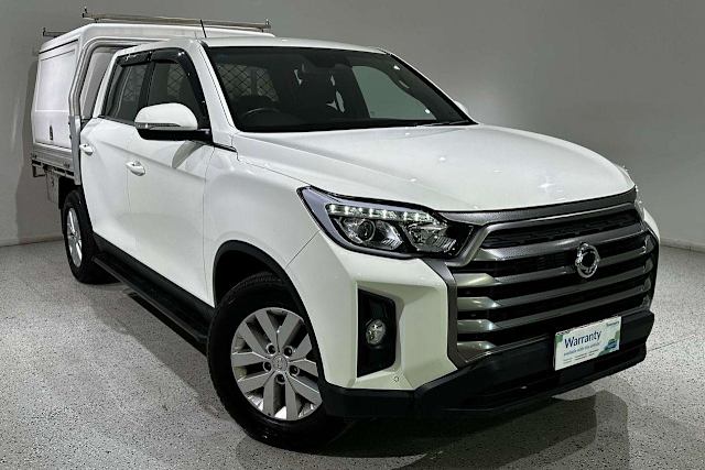 2023 Ssangyong Musso Q250 MY23 ELX Crew Cab XLV White 6 Speed Sports ...