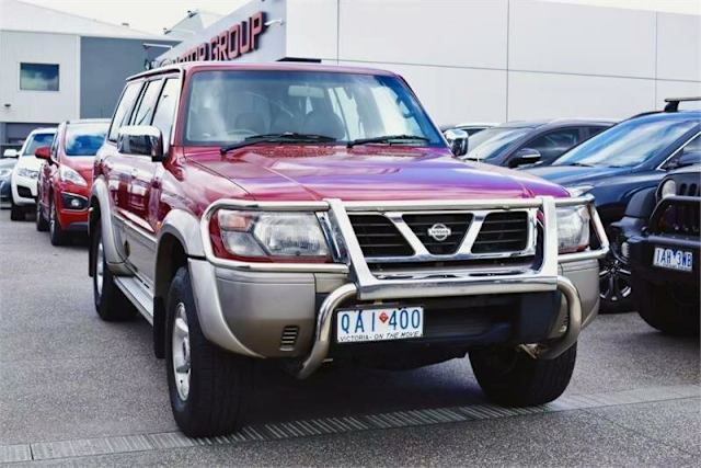 1999 Nissan Patrol GU TI Red 4 Speed Automatic Wagon | Cars, Vans ...