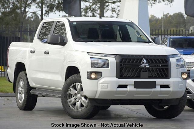 2023 Mitsubishi Triton MV MY24 Glx+ (4x4) White 6 Speed Automatic ...