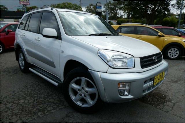 2002 Toyota RAV4 ACA21R Cruiser (4x4) White 4 Speed Automatic 4x4 Wagon ...