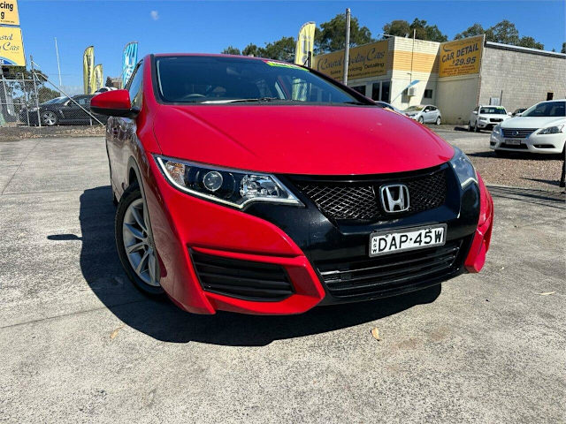2015 Honda Civic FK MY15 VTi-S Red 6 Speed Manual Hatchback | Cars ...