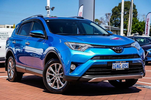 2018 Toyota RAV4 ASA44R Cruiser AWD Blue 6 Speed Sports Automatic Wagon ...