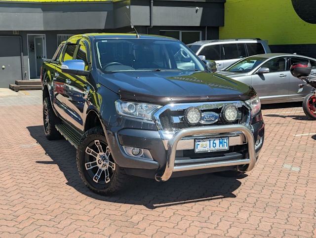 2016 Ford Ranger PX MkII XLT Double Cab Grey 6 Speed Sports Automatic ...
