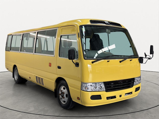 2012 XZB50R Deluxe Toyota Coaster Yellow Motor Home 4x2 | Campervans ...