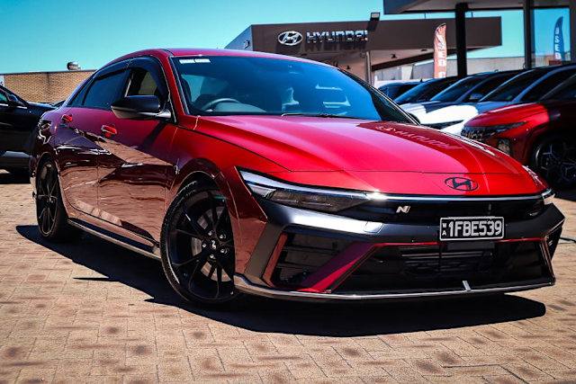 2024 Hyundai i30 CN7.V2 MY24 N D-CT Premium Ultimate Red 8 Speed Sports ...