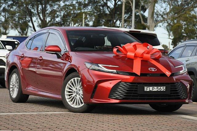 2024 Toyota Camry Axvh80R Ascent Jasper Red 1 Speed Constant Variable ...