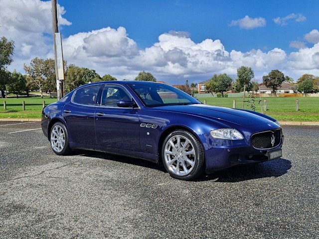 2006 Maserati Quattroporte Blue 6 Speed Sports Automatic Dual Clutch ...