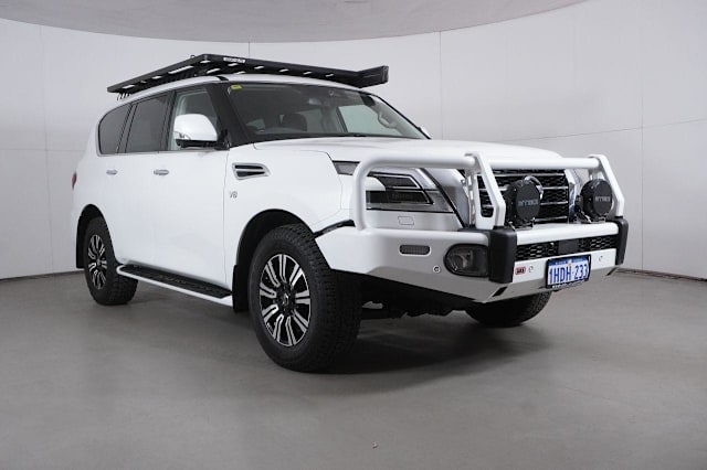 2020 Nissan Patrol Y62 Series 5 MY20 TI (4x4) White 7 Speed Automatic ...