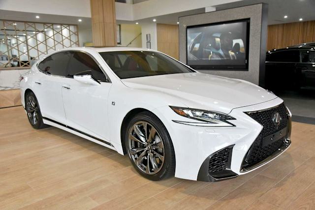 2019 Lexus LS VXFA50R LS500 F Sport White 10 Speed Sports Automatic ...