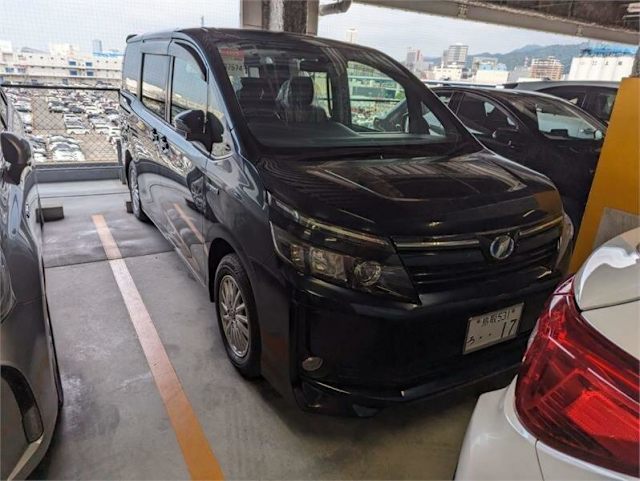 2014 Toyota Voxy Hybrid 2014 Hybrid 7 seater Hybrid 7 seater Dark Blue ...