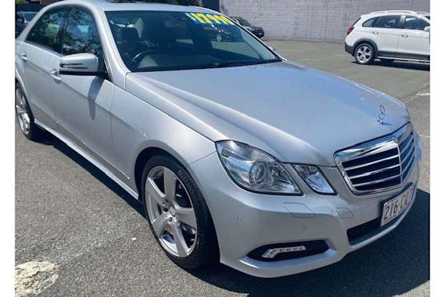 2009 Mercedes-Benz E-Class W211 MY08 E350 Avantgarde Silver, Chrome 7 ...