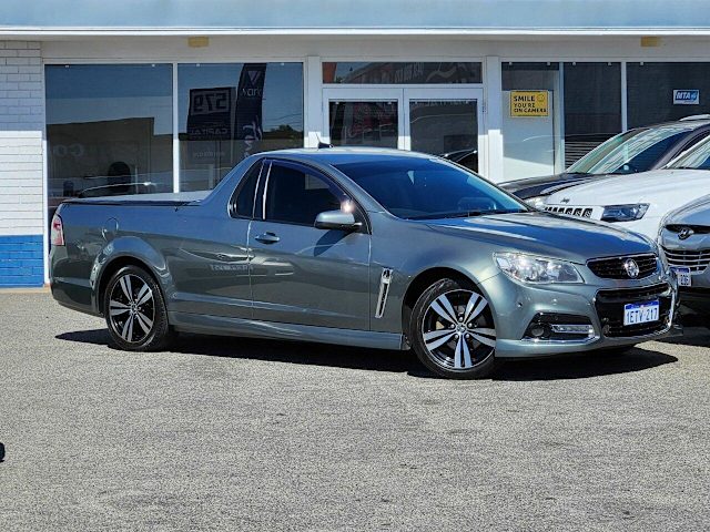 2015 Holden Ute VF MY15 SV6 Ute Storm Grey 6 Speed Sports Automatic ...